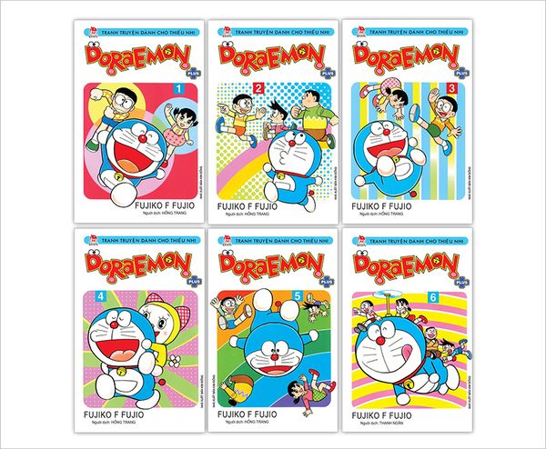 Combo Doraemon Plus (6 tập) – Nhà xuất bản Kim Đồng