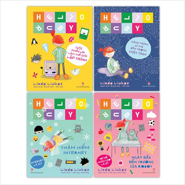 Combo Hello Ruby (4 quyển) – Nhà xuất bản Kim Đồng