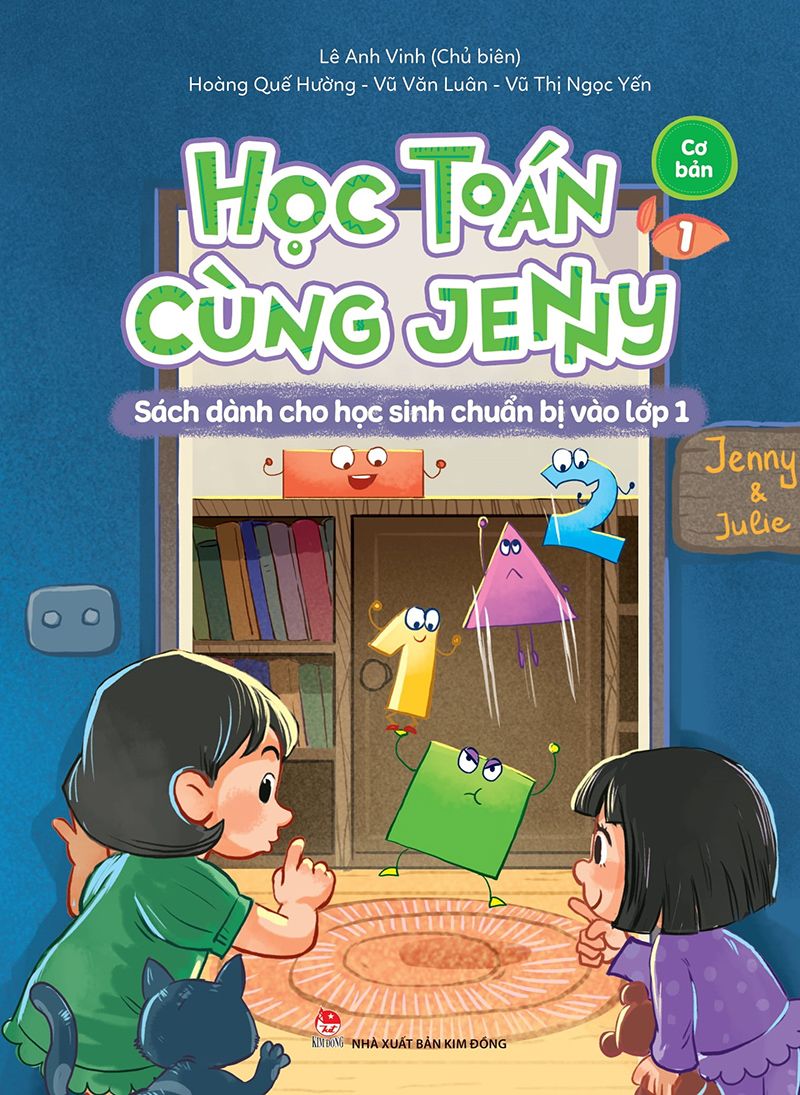Combo Học Toán cùng Jenny - Sách dành cho học sinh chuẩn bị vào lớp 1 ...