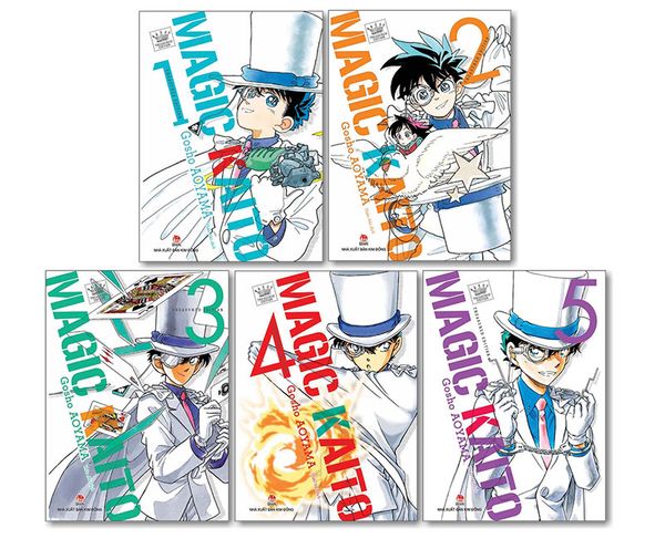 Combo Magic Kaito (5 tập) – Nhà xuất bản Kim Đồng