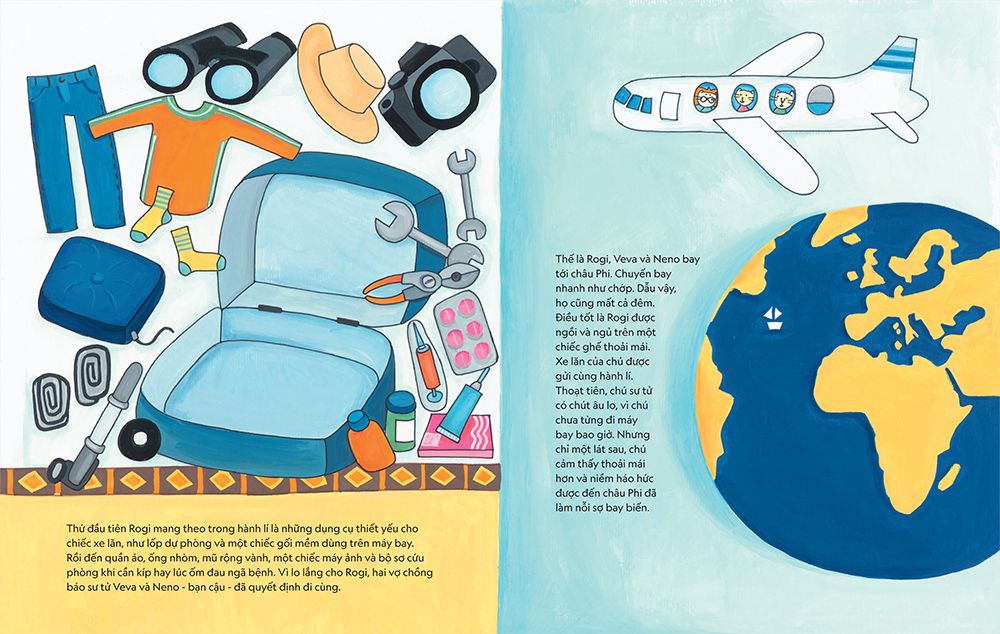 Combo Sư tử Rogi (4 quyển) – Nhà xuất bản Kim Đồng