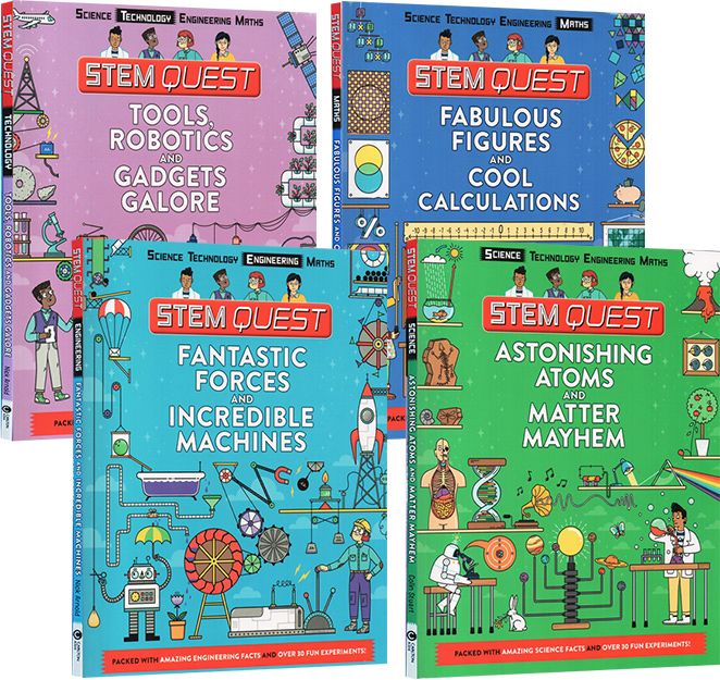 Stem Quest - Astonishing Atoms – May Book Shop