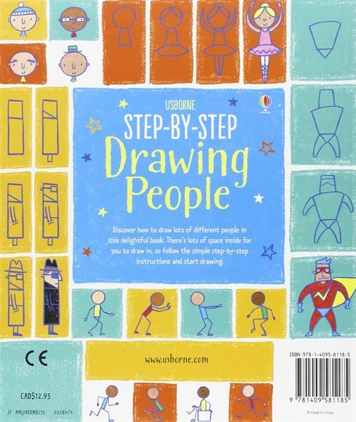 Step by step drawing people – May Book Shop