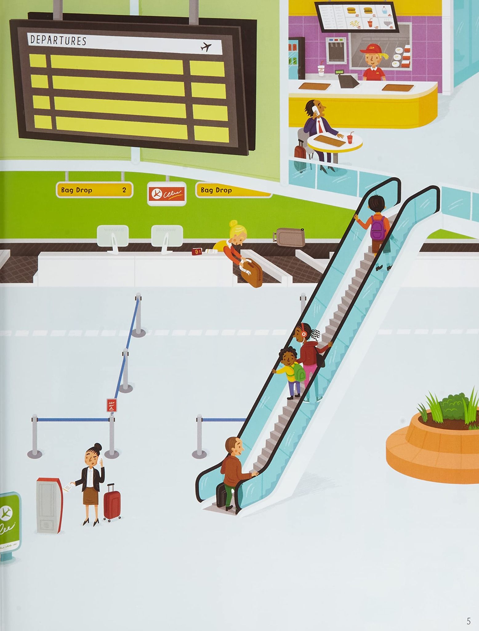 First Sticker Book Airport – May Book Shop