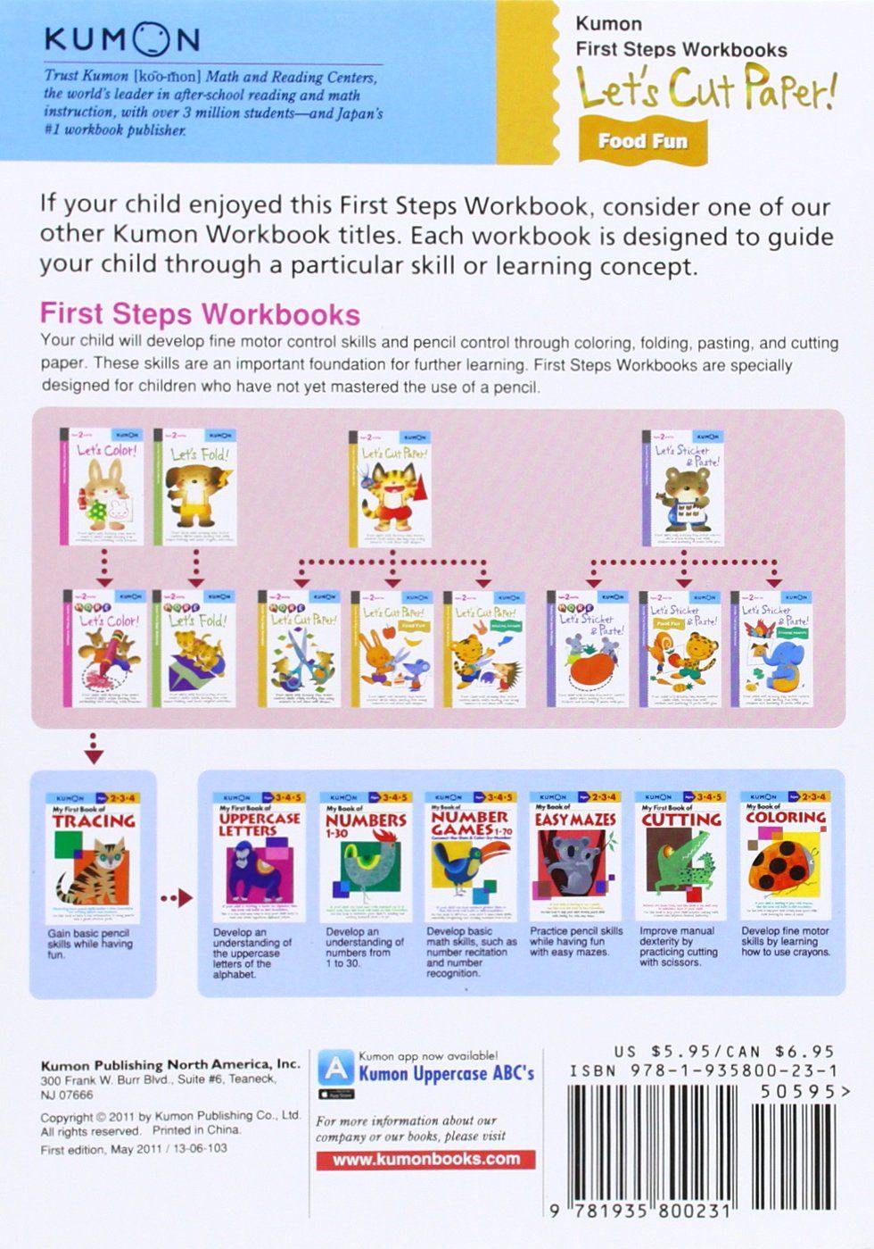 Kumon Let's cut paper food fun – May Book Shop