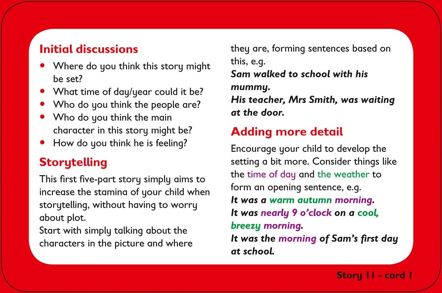 Storytelling (easy learning flashcards) – May Book Shop