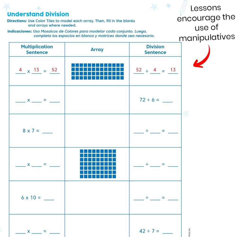 Hands-On Standards® Learning at Home Math Kit, Grade 3 – May Book Shop