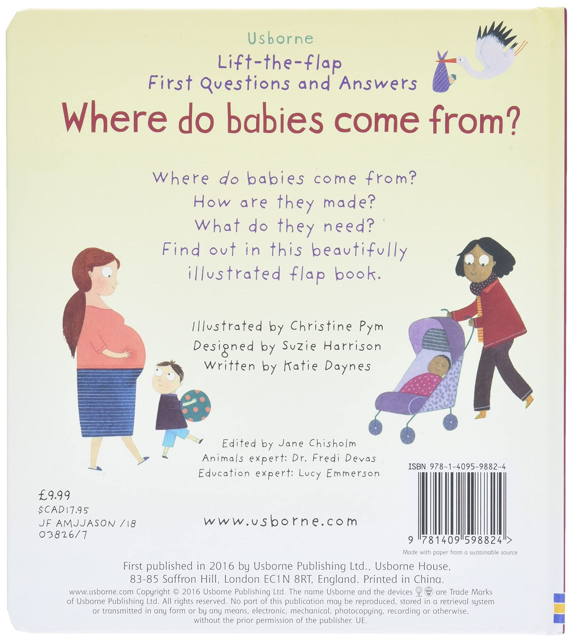 Where Do Babies Come From Book