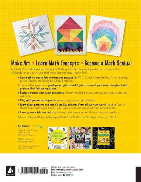 Math Art + Drawing games for kids – May Book Shop