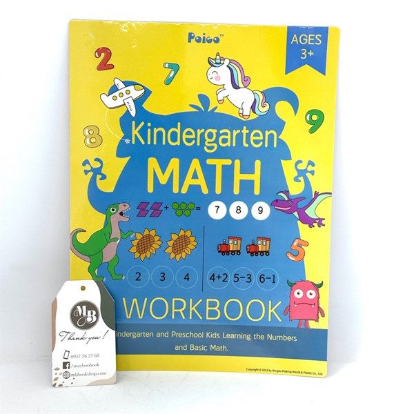 Kindergarten Math Workbook – May Book Shop