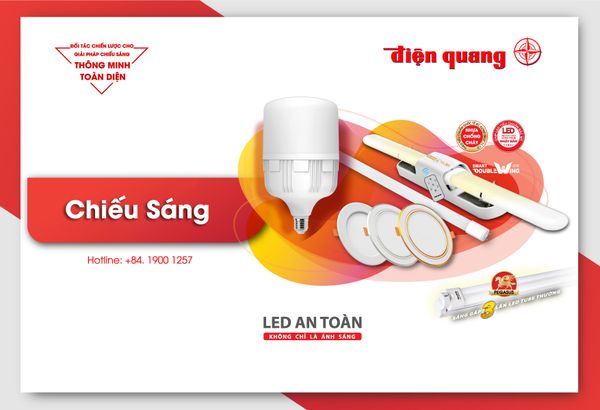 Ngành hàng chiếu sáng Điện Quang – Giải pháp toàn diện Điện Quang