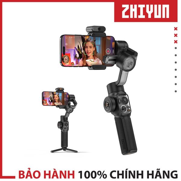 Smooth 5S AI/5S AI Combo/5S AI Pro Gimbal Cho Điện Thoại Tracking AI