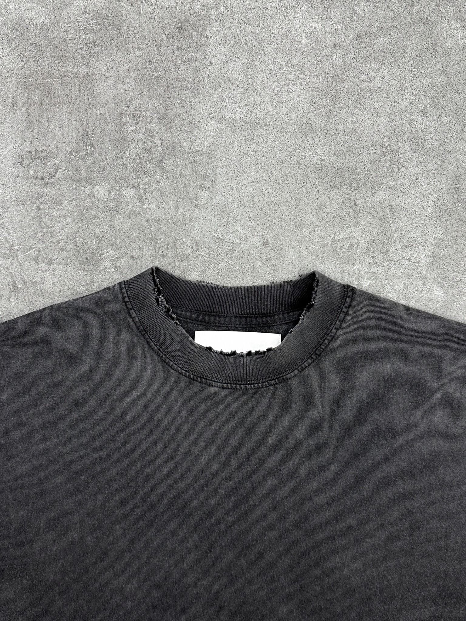 DIMOIR Washed Gray Ripped T-Shirts – Dimoir Studio