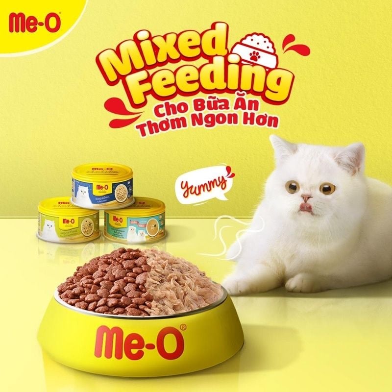 Pate Cho Mèo Me-O Delite Lon 80g – Petspace.vn