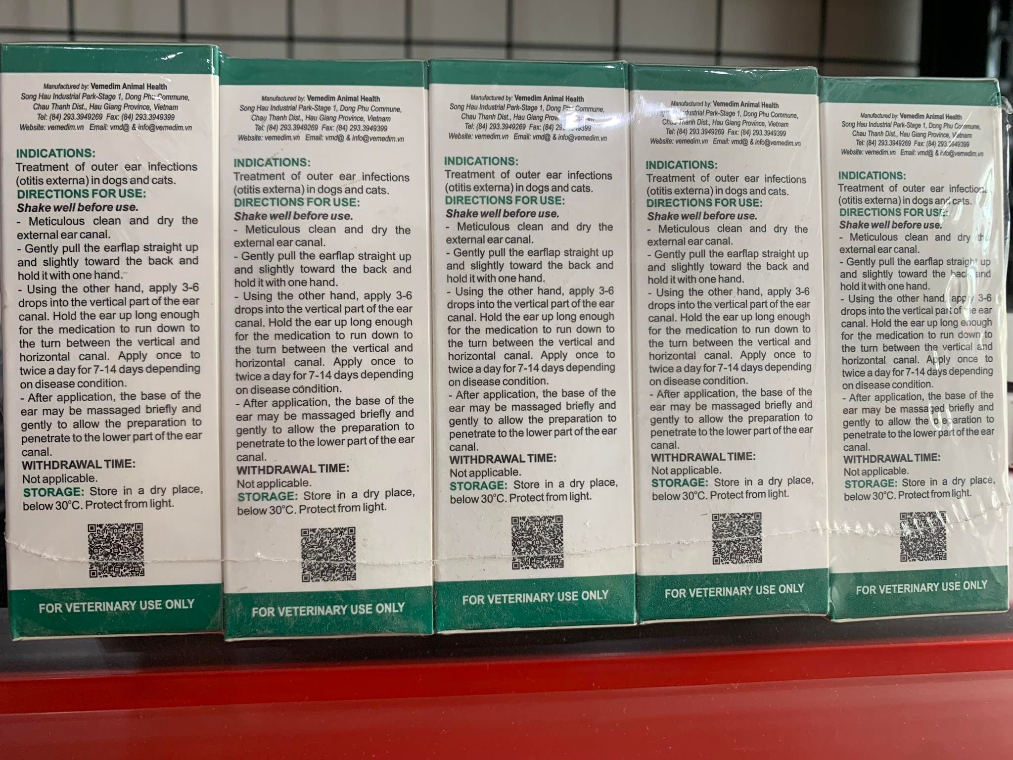 Thuốc nhỏ tai chó mèo VEMEDIM EAR DROPS (Đặc Trị Viêm Tai Chó Mèo 10ml ...