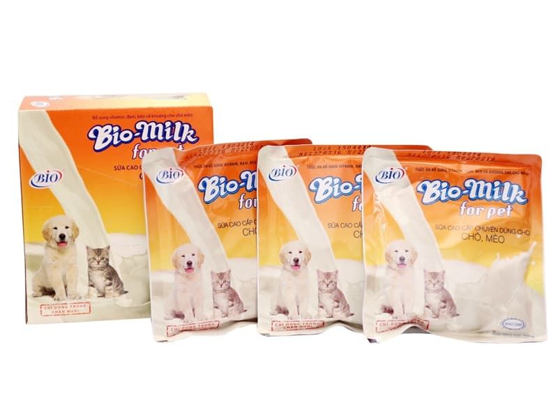 Sữa Bột Bi-O MILK cho chó mèo – Petspace.vn