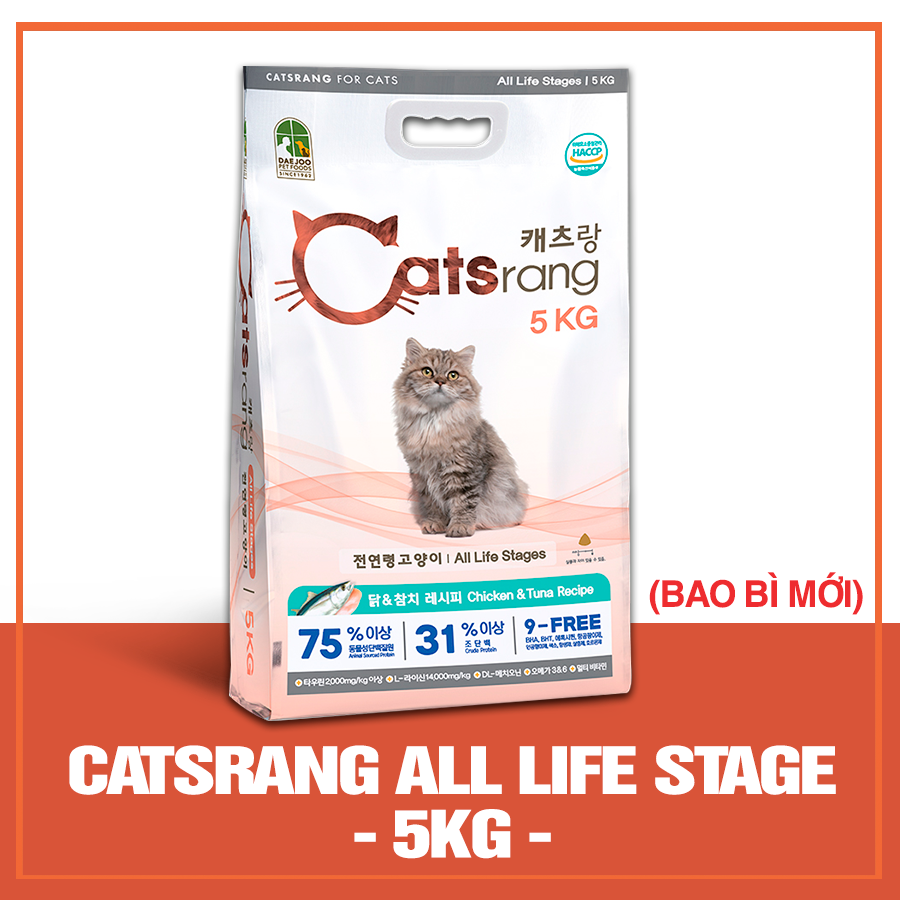 Thức Ăn Hạt Cho Mèo Catsrang – Petspace.vn