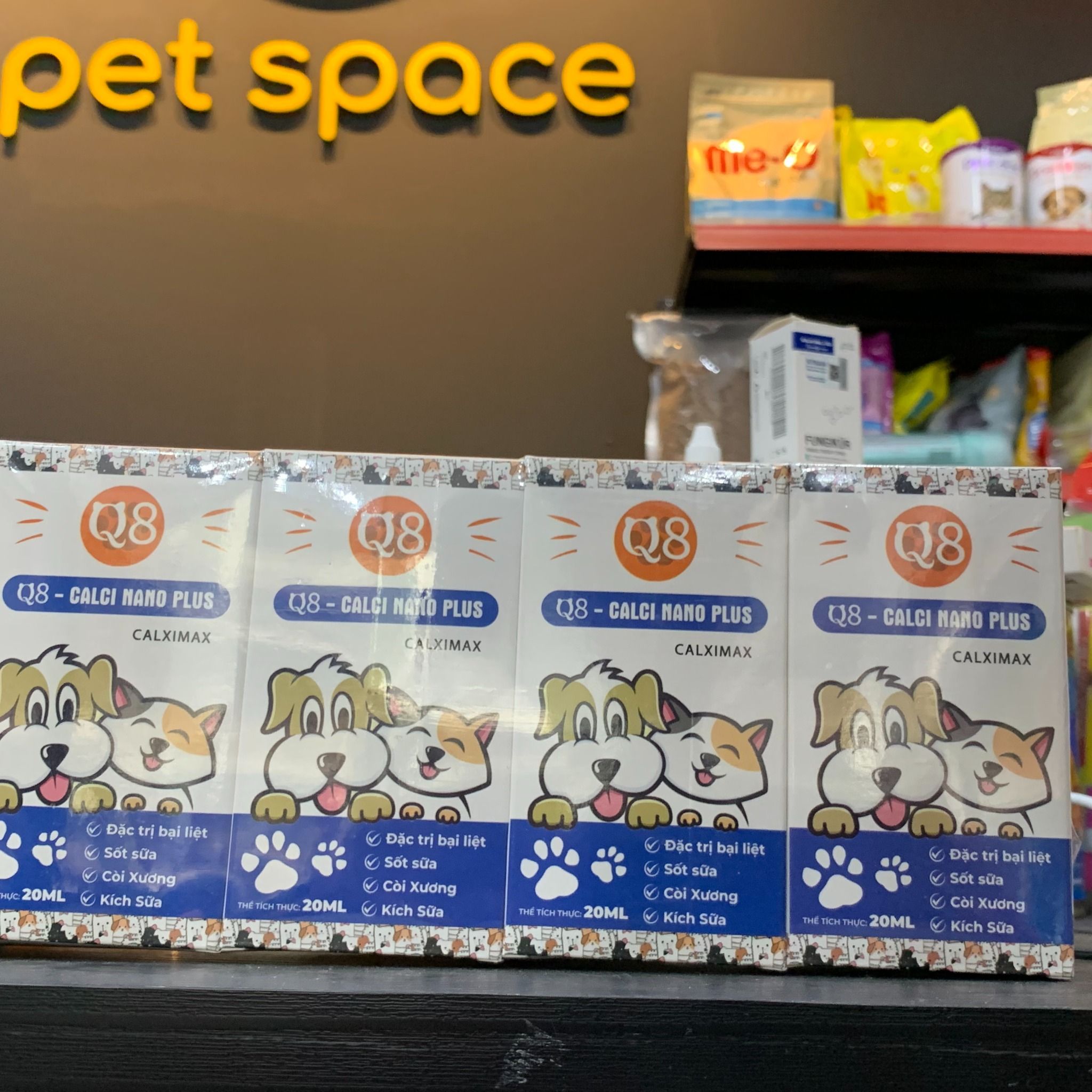 [Canxi] cho chó mèo NANO CANXI PLUS Lọ [20ml] – Petspace.vn