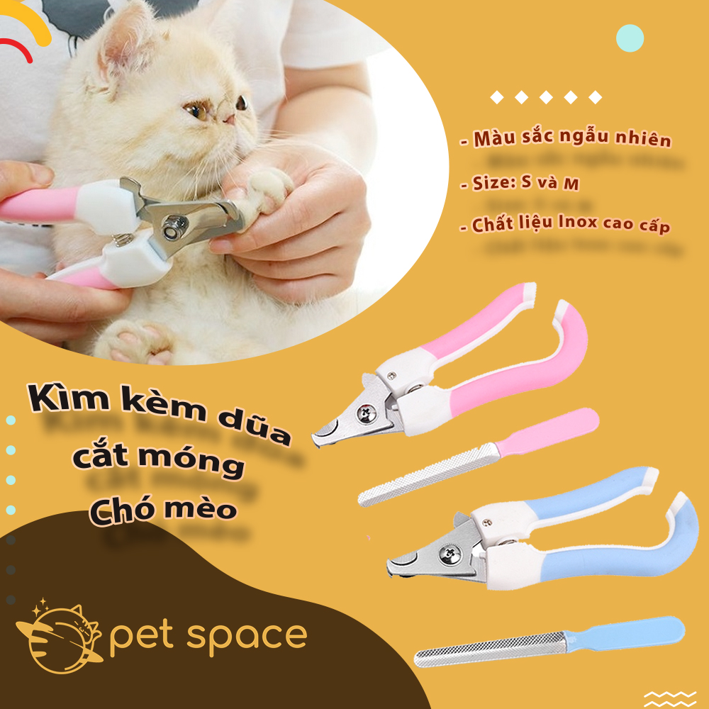 Kìm kèm dũa cắt móng chó mèo – Petspace.vn