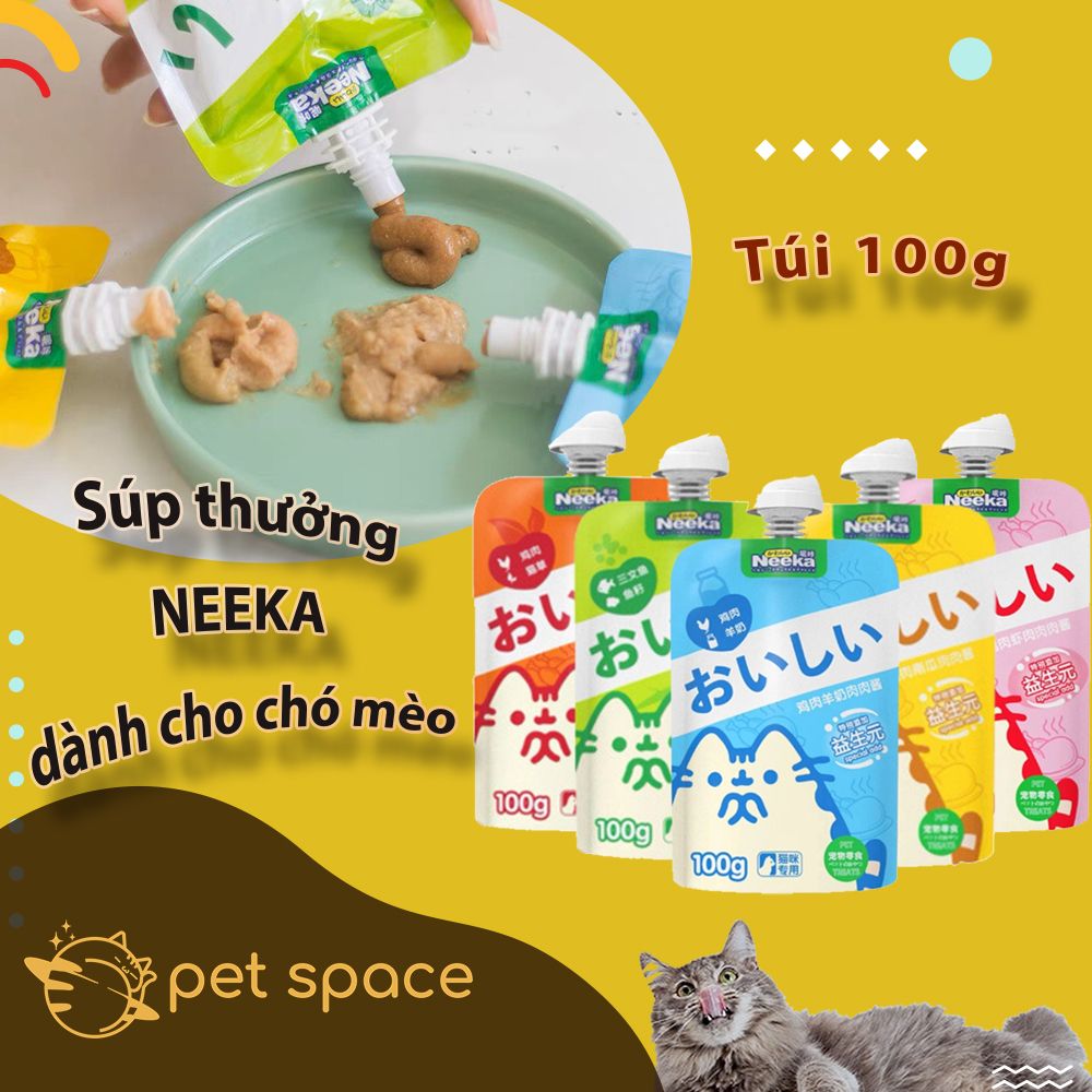 Súp Thưởng Pate Neeka Dành Cho Mèo – Petspace.vn