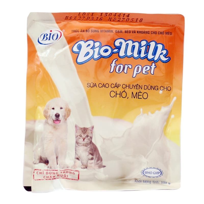 Sữa Bột Bi-O MILK cho chó mèo – Petspace.vn