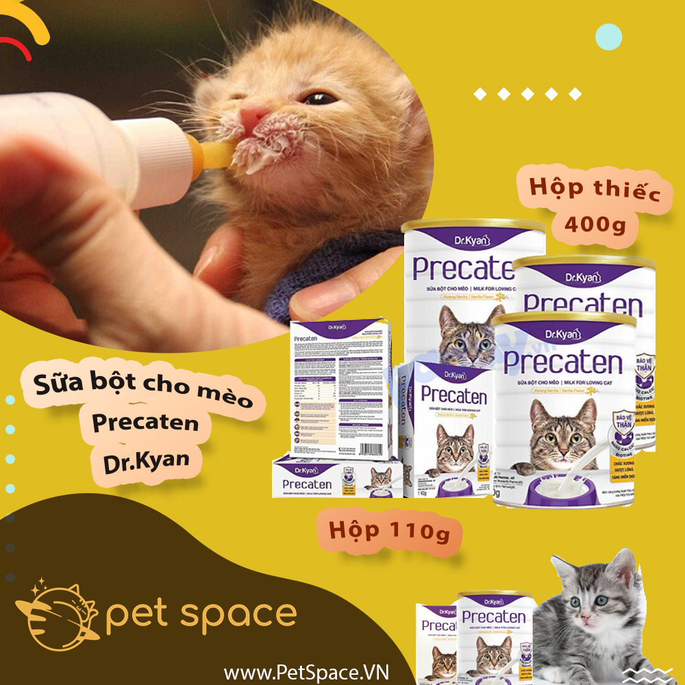 Sữa Bột Dành Cho Mèo con DR.KYAN PRECATEN KITTEN MILK – Petspace.vn