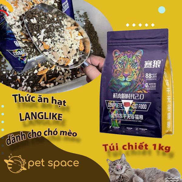 HẠT LANGLIKE SIÊU TOPPING - HẠT THỨC ĂN CHO MÈO – Petspace.vn