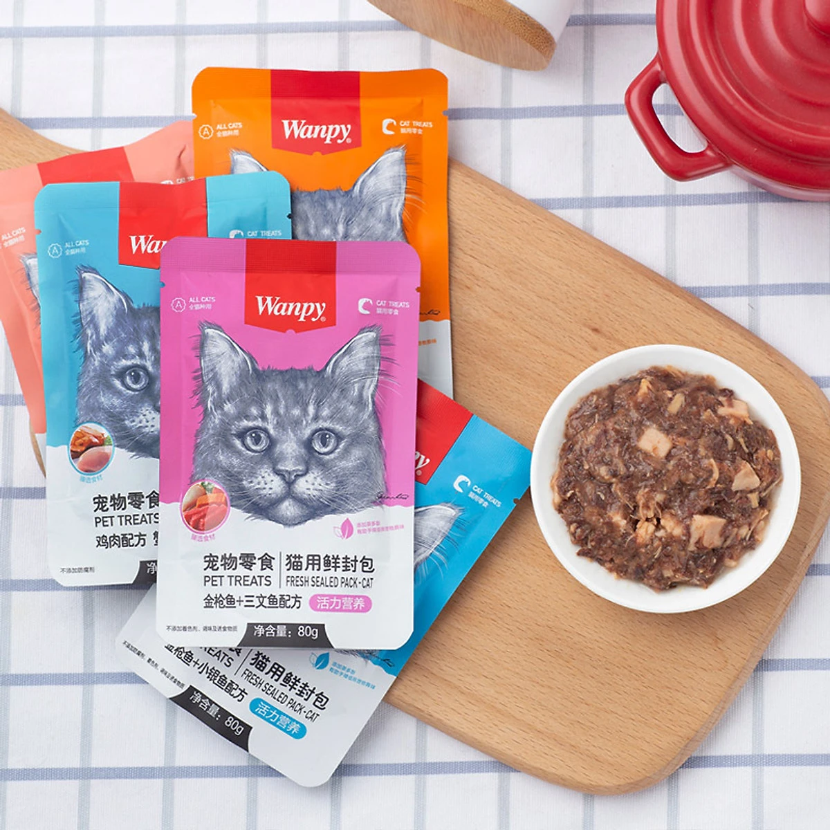 Pate cho mèo Wanpy dành cho mọi lứa tuổi 80g – Petspace.vn