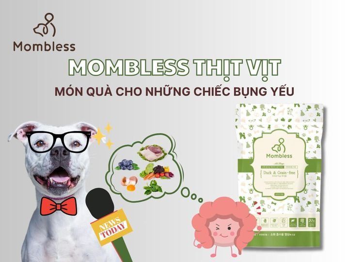 Thức ăn cho chó mọi độ tuổi mombless 1,2kg – Petspace.vn