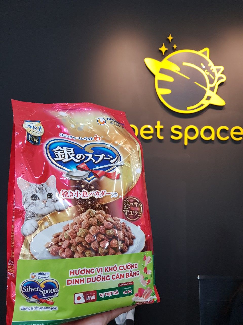 [800G-1KG]Thức Ăn Hạt Cho Mèo SILVER SPOON Cao Cấp Nhật Bản [800G-1KG] – Petspace.vn