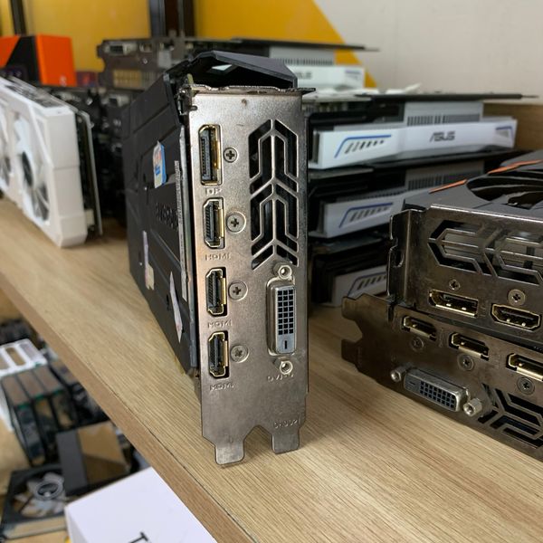 Card màn hình GTX 1050Ti GIGABYTE Windforce OC 4GB (USED) Backplate