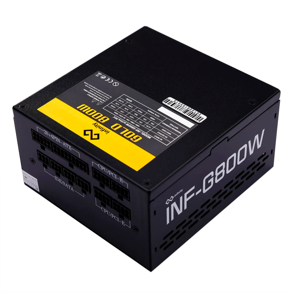 PSU Infinity Gold G800W 80 Plus Gold Active PFC Full Modular