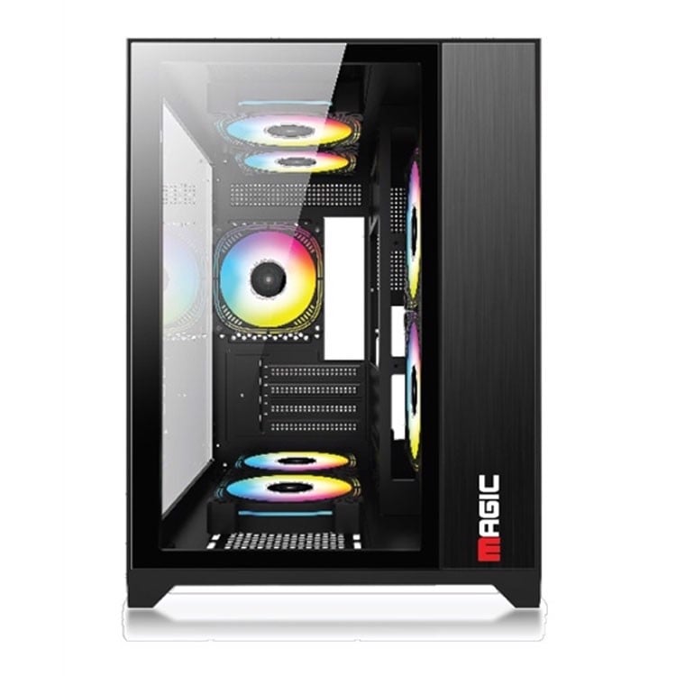 Case Magic Aqua M | M-ATX | Không Fan | Đen