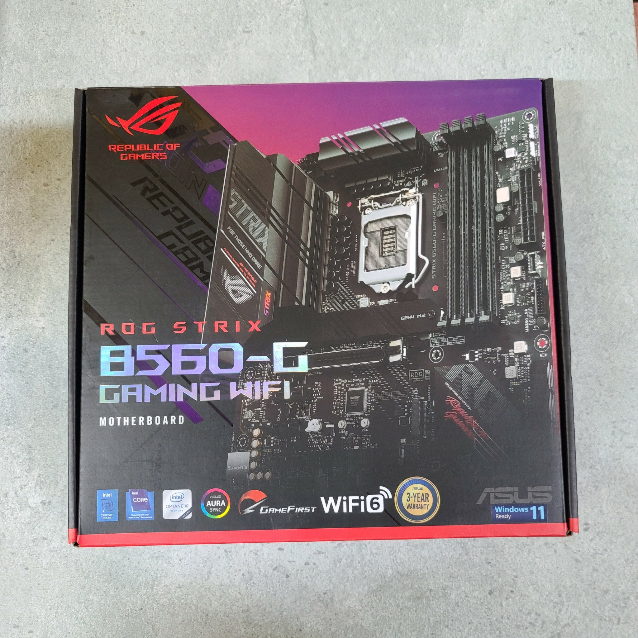 Main ASUS ROG STRIX B560-G GAMING WIFI 2ND 11-2024