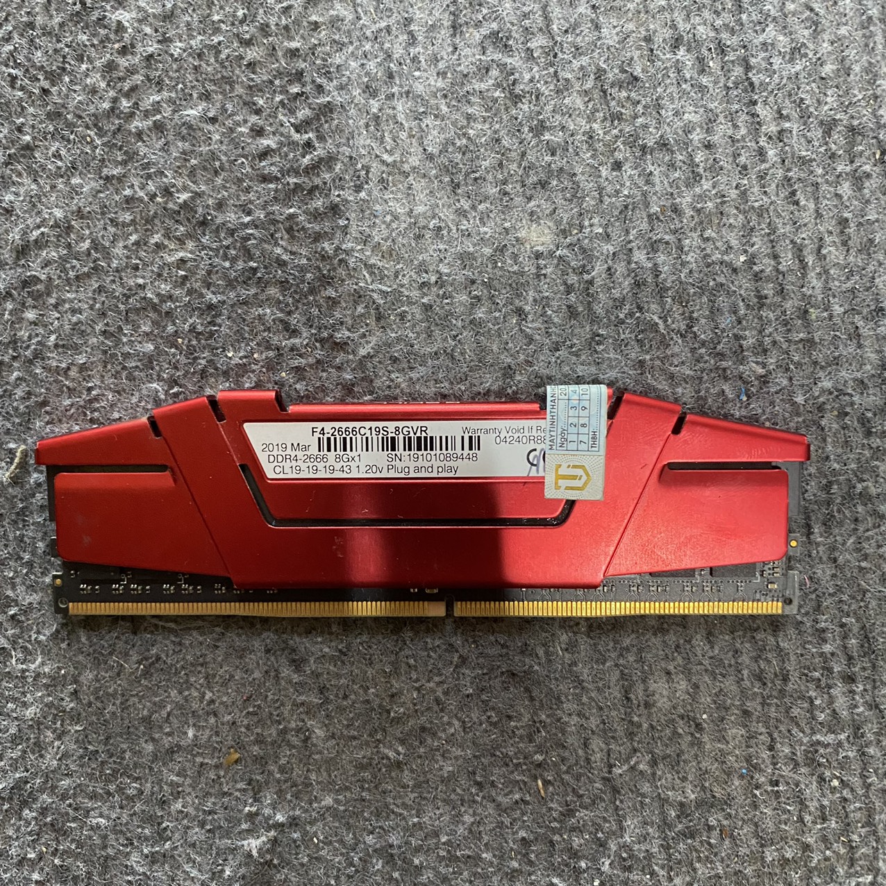 Ram DDR4 Gskill 8G/2666 Ripjaws cũ