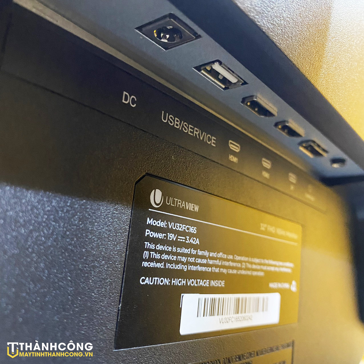 Màn Hình Cong Ultraview 32inch 165hz 1ms