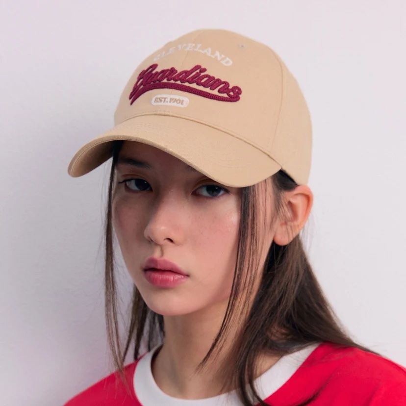 MŨ MLB Lettering Unstructured Ball Cap Cleveland Guardians – ANORA.VN