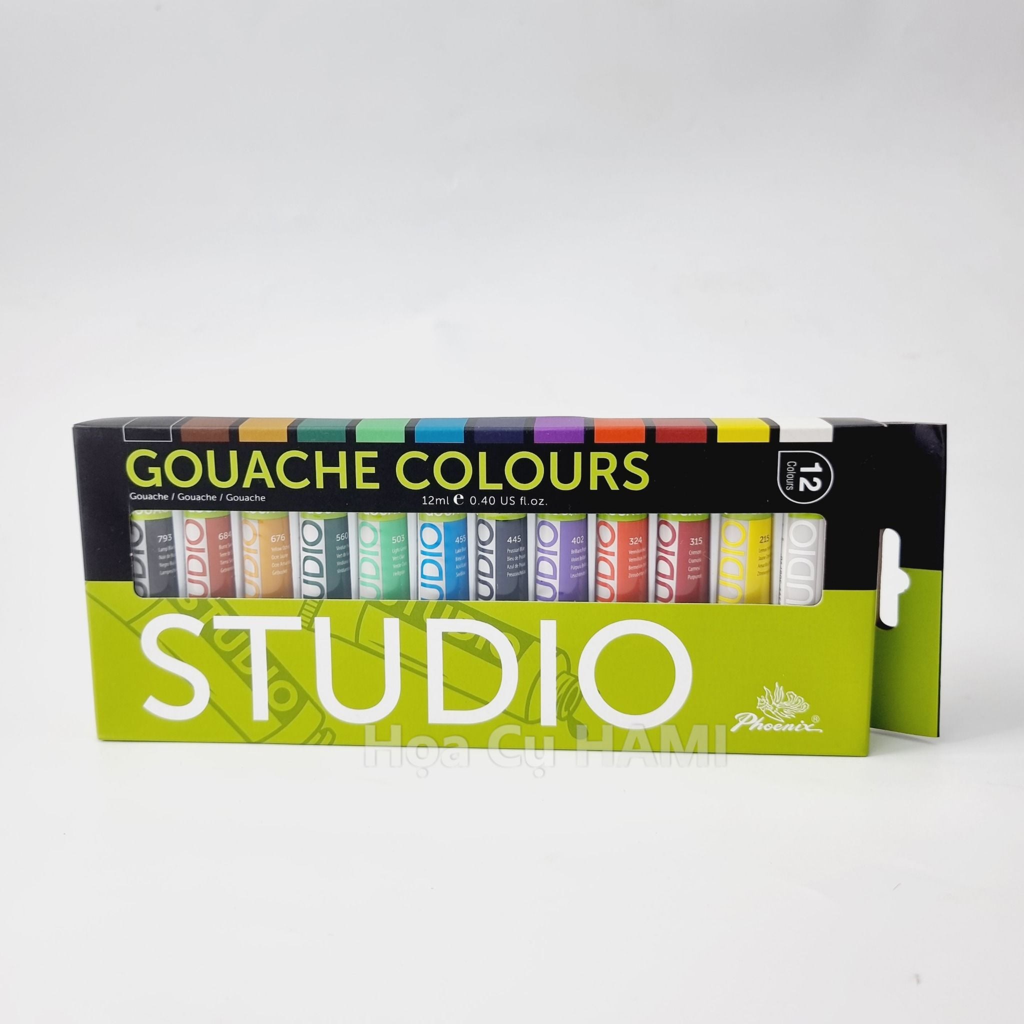 Màu Gouache Dạng Tuýp Phoenix Studio Gouache – Họa cụ HAMI