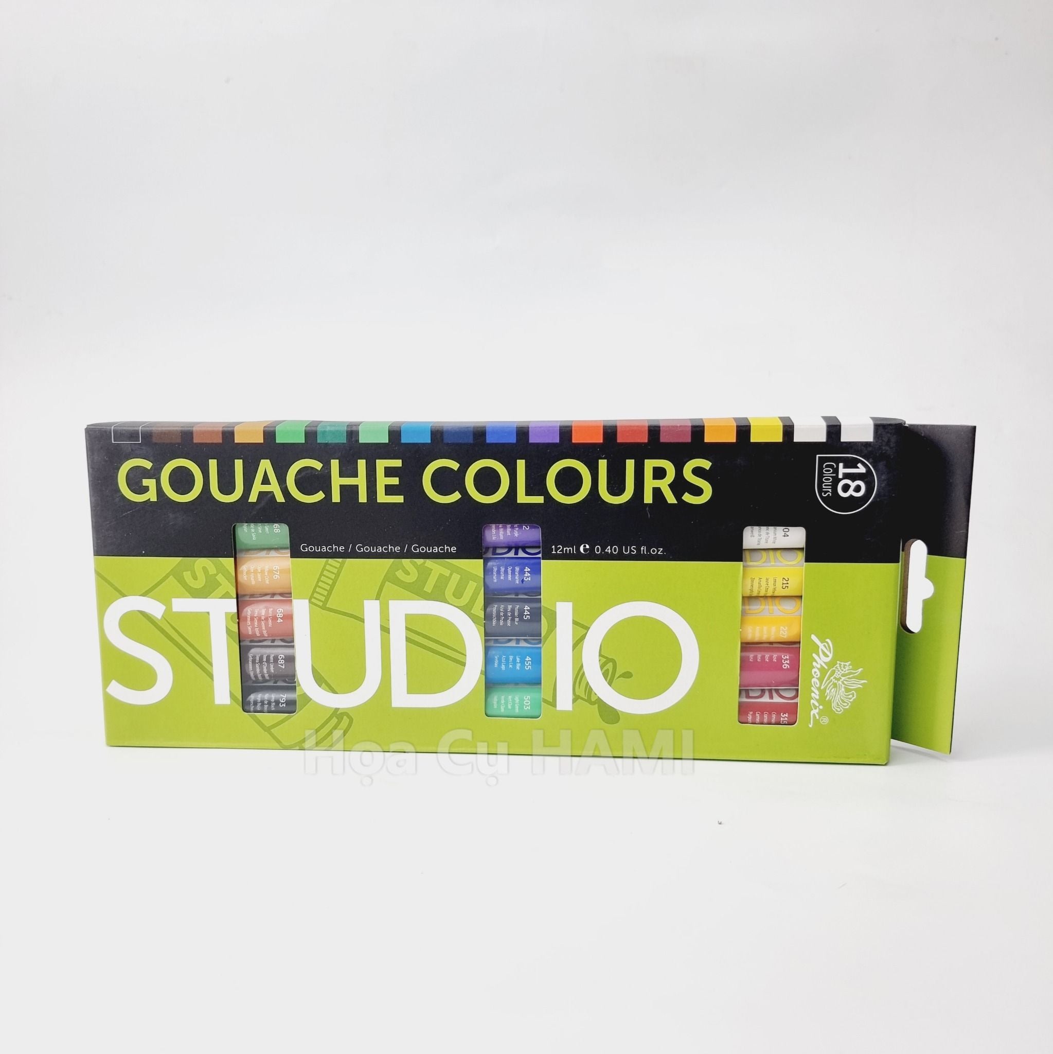 Màu Gouache Dạng Tuýp Phoenix Studio Gouache – Họa cụ HAMI