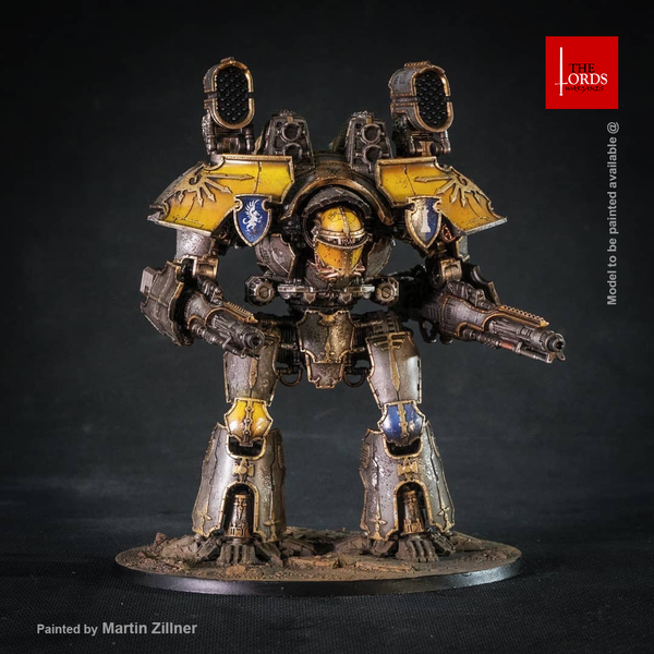 Adeptus Titanicus Warlord Battle Titan With Plasma Annihilator and Pow ...