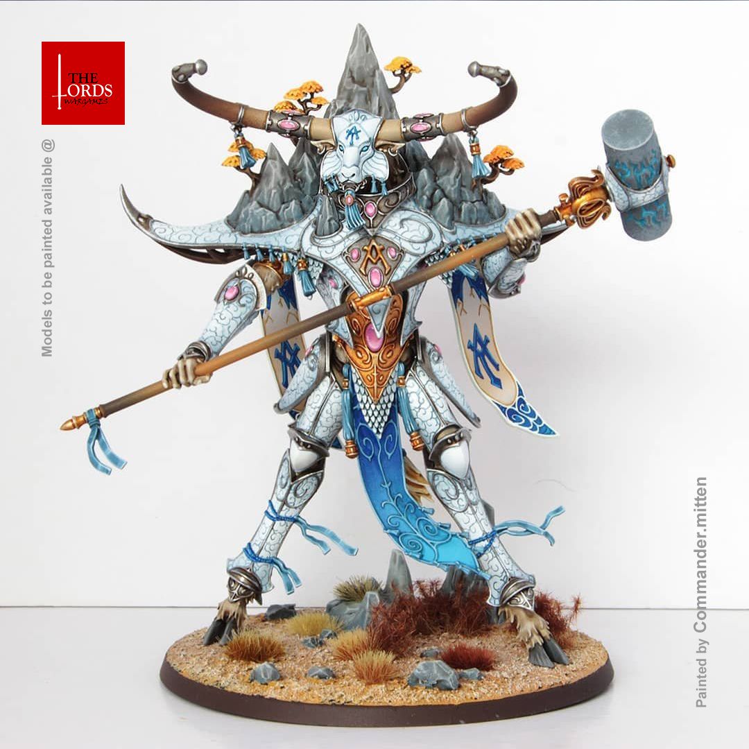 Lumineth Realm-lords: Avalenor The Stone Heart King – GreenBee Life New