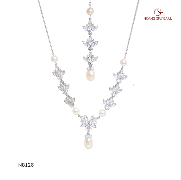 DÂY CHUYỀN ĐÍNH MẶT N1826 - Hoàng Gia Pearl