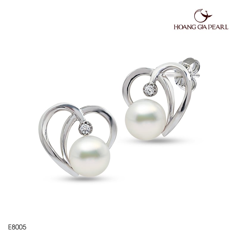 Bông tai ngọc trai E8005 - Hoàng Gia Pearl