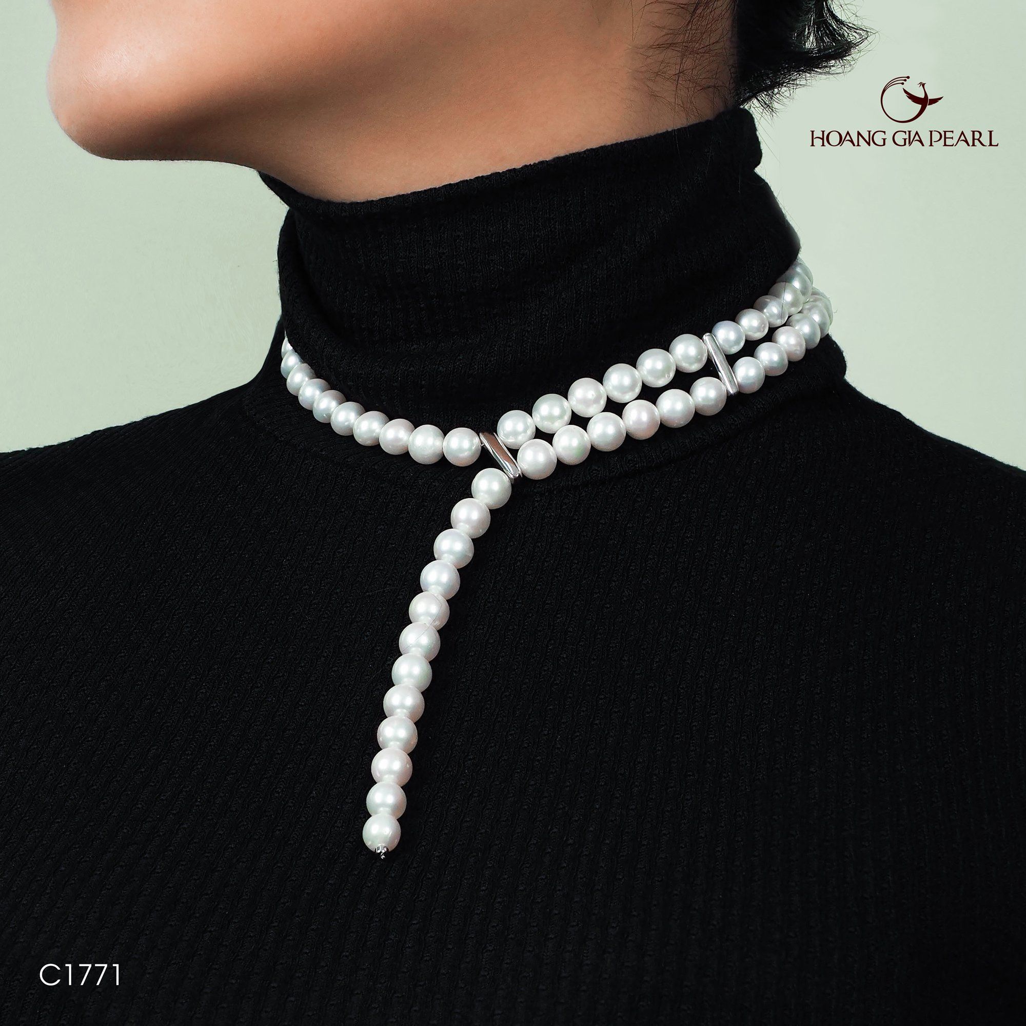 Chuỗi cổ ngọc trai C1771 - Hoàng Gia Pearl