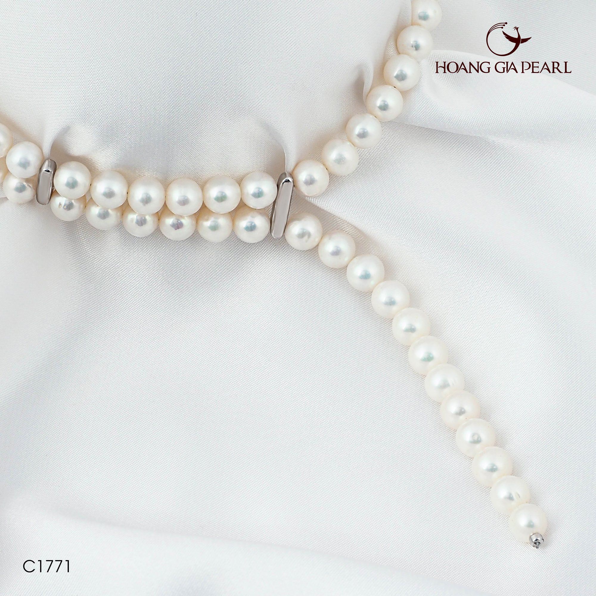 Chuỗi cổ ngọc trai C1771 - Hoàng Gia Pearl