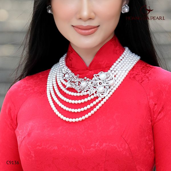 Chuỗi cổ C9136 - Hoàng Gia Pearl