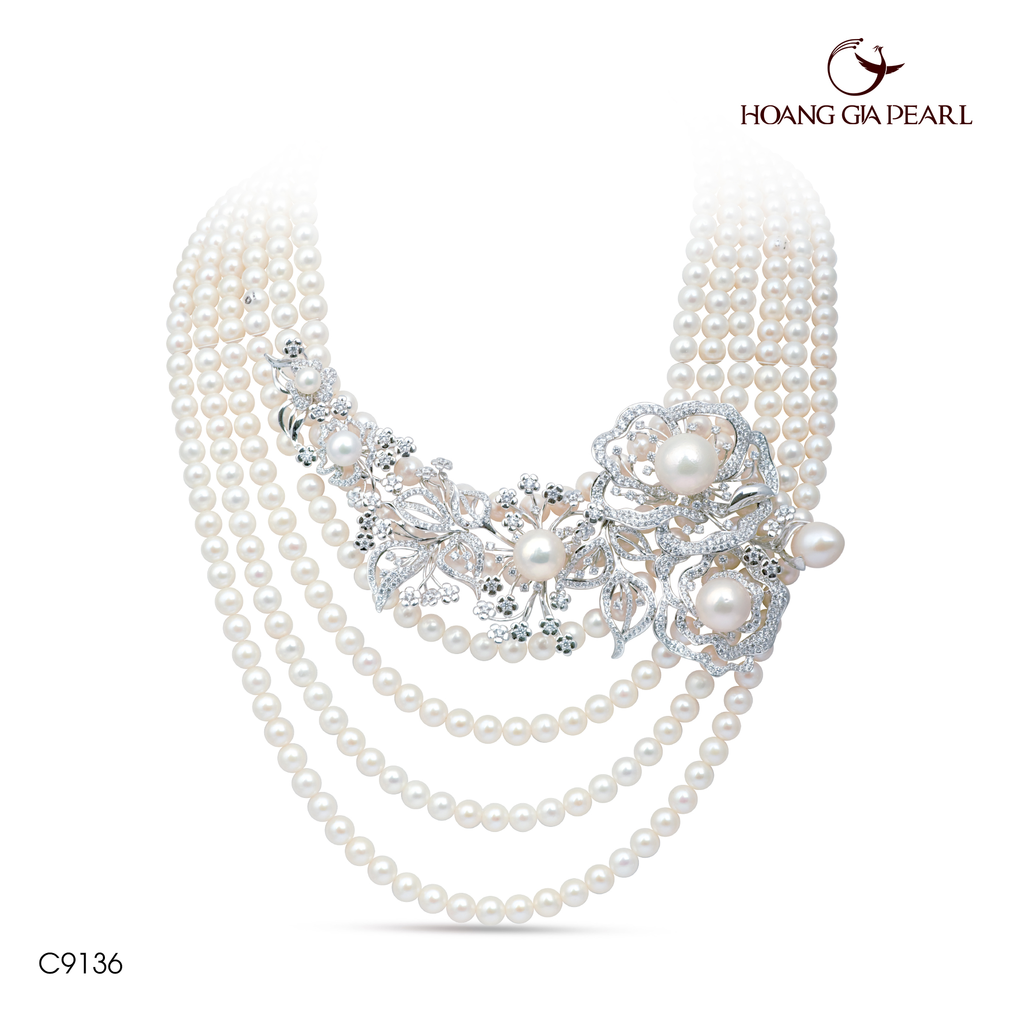 Chuỗi cổ C9136 - Hoàng Gia Pearl