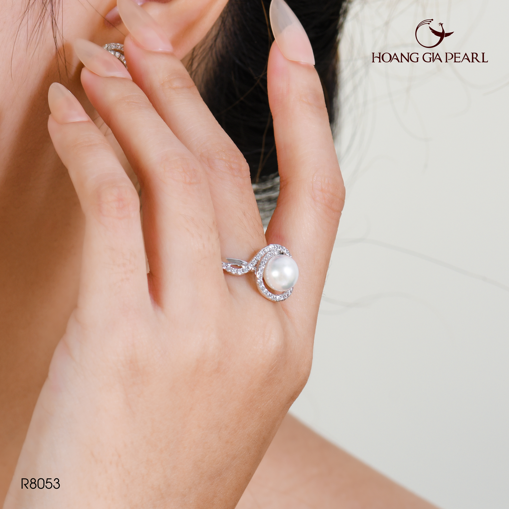 Bộ trang sức ngọc trai S8053 - Hoàng Gia Pearl