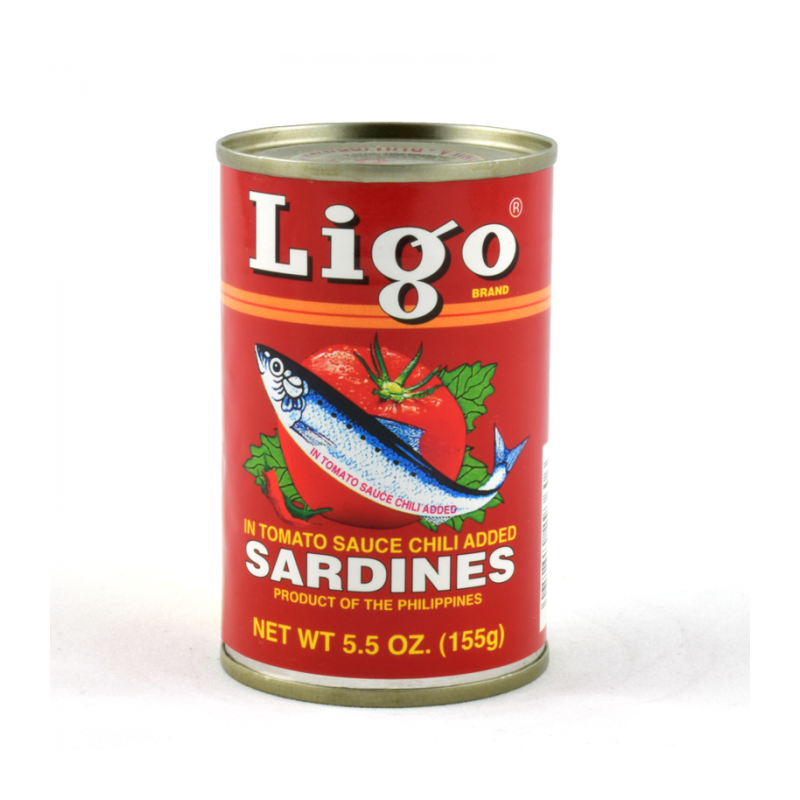 Cá mòi xốt cà vị ớt cay Ligo 155g – Siêu Thị Genshai