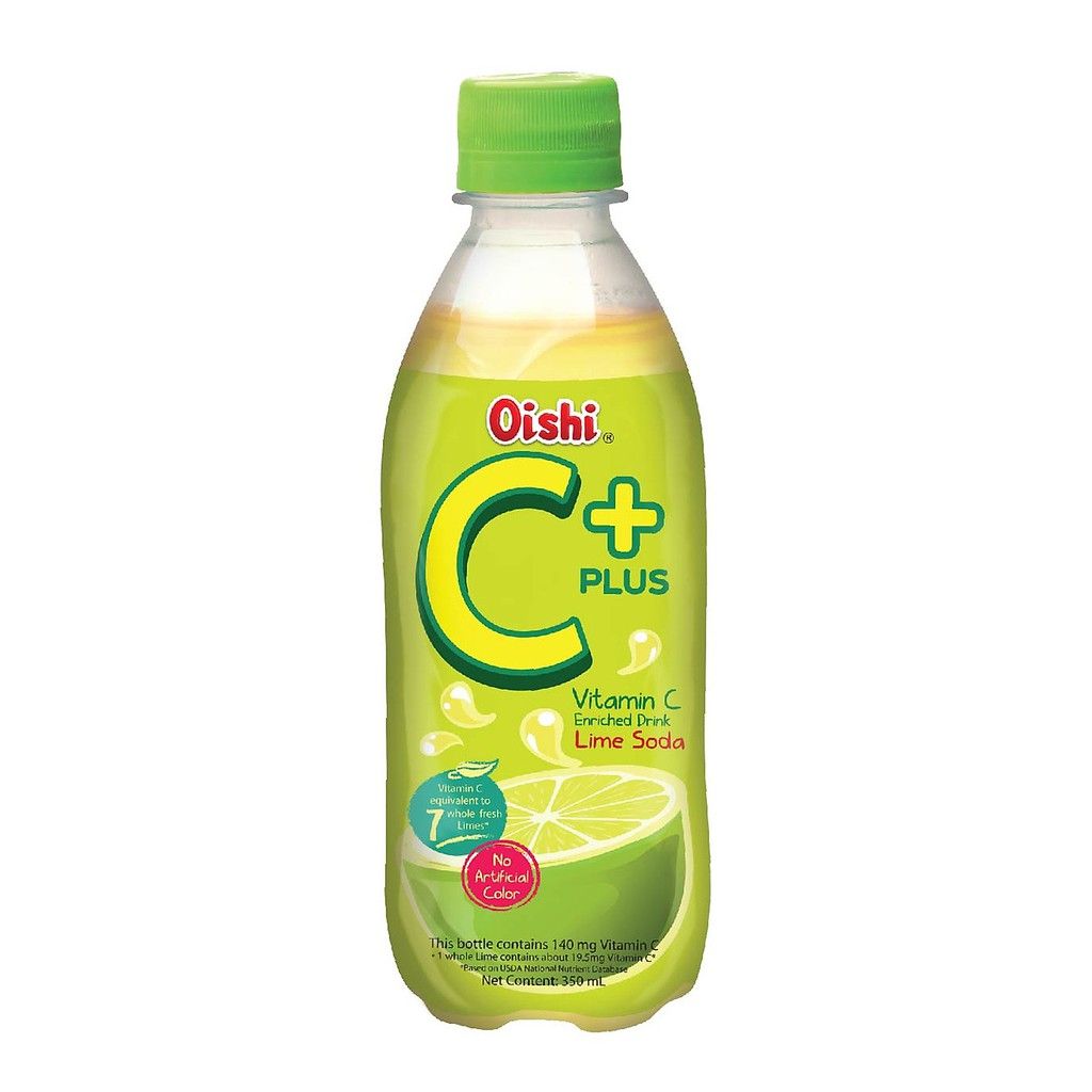 Nước uống bổ sung Vitamin C - Soda chanh 350ml – Siêu Thị Genshai